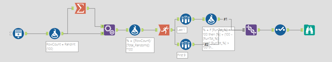 Solved: How do I generate 10 unique random numbers between... - Alteryx Community