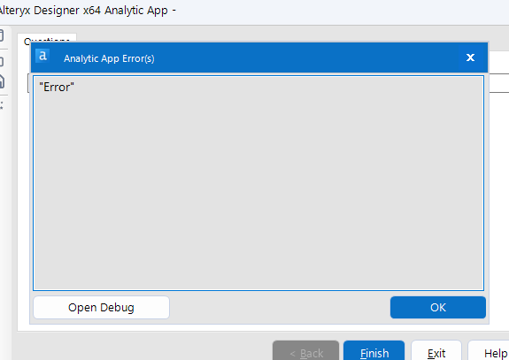 Solved: Validation message in Text Box - Alteryx Community