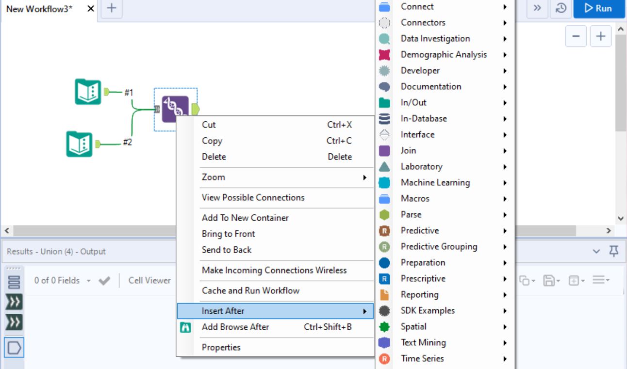 Solved: Tool Connections - Alteryx Community