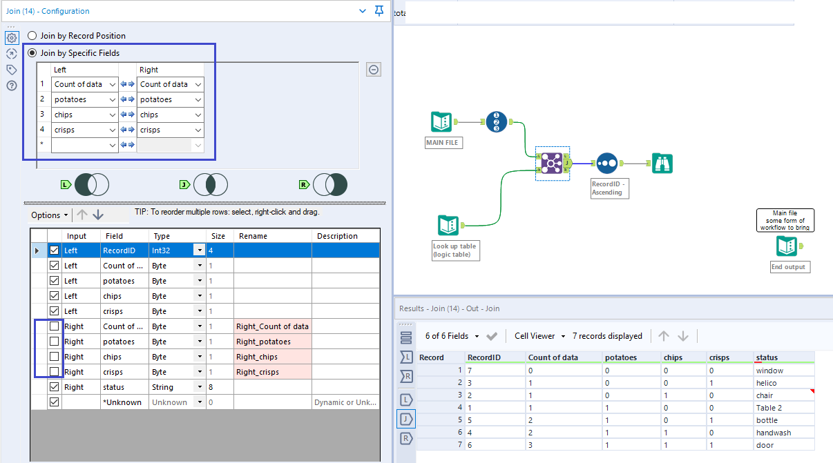 Solved: Updating table status column - Alteryx Community