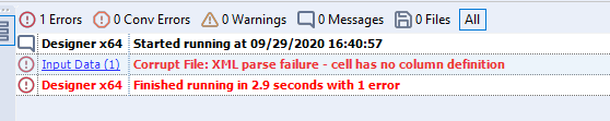 Parse Error When Connecting to XLSX File - Page 3 - Alteryx Community