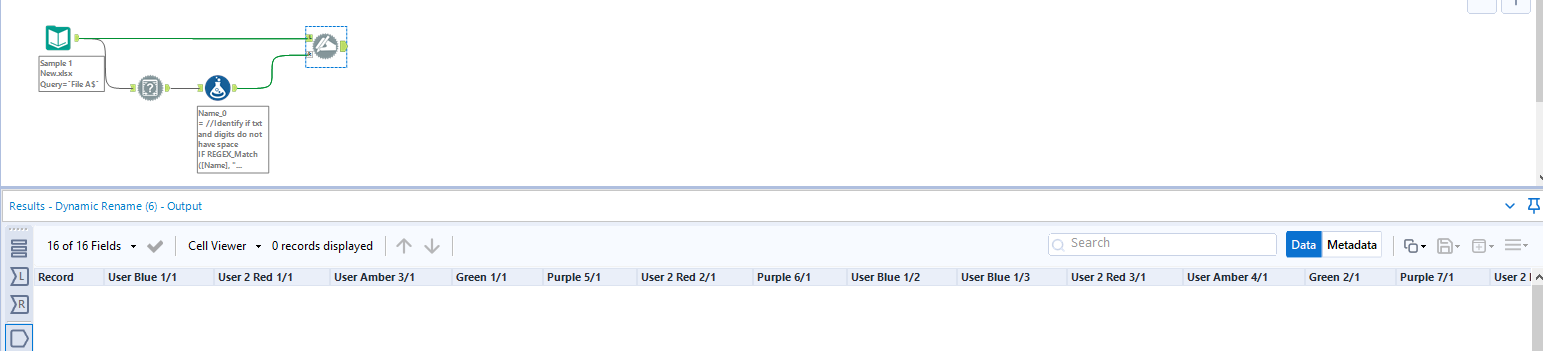 Solved Unique Column Headers Alteryx Community 