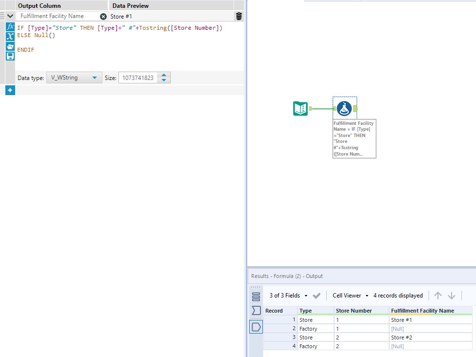 Solved: Adding prefix word and field together - Alteryx Community