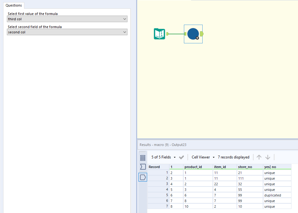 Solved: How to select field in the multi row formula tool... - Alteryx Community