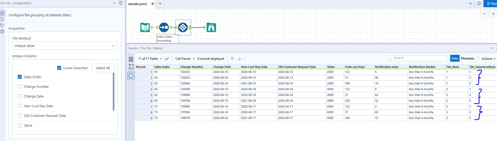 Solved Setting Up Data Table To Graph Impact Of Sales Ord Alteryx Community