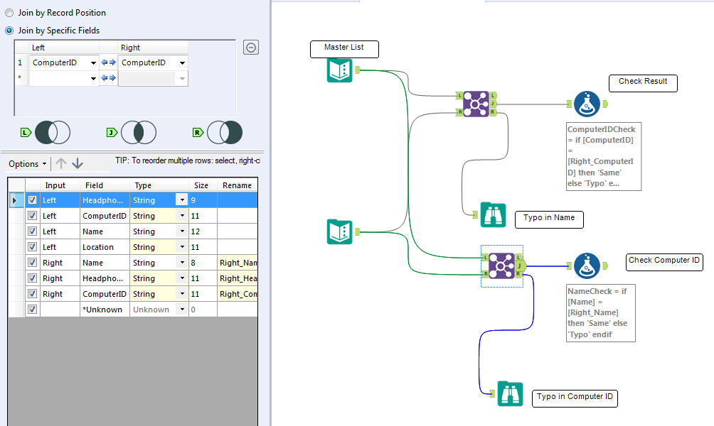 Solved: How to create a comparison between multiple excel ... - Alteryx Community