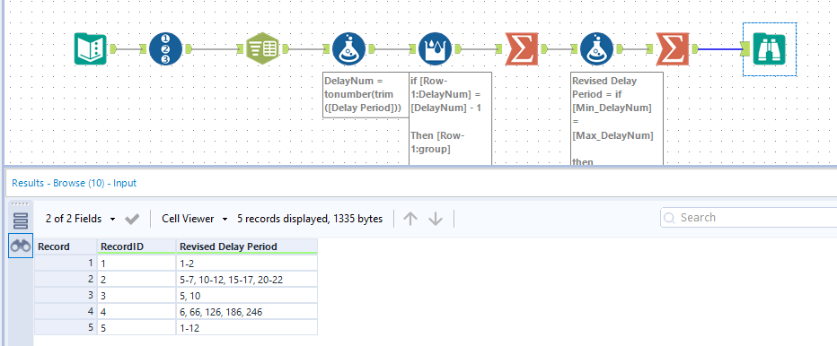 Solved: Sequential number output using dash - Alteryx Community