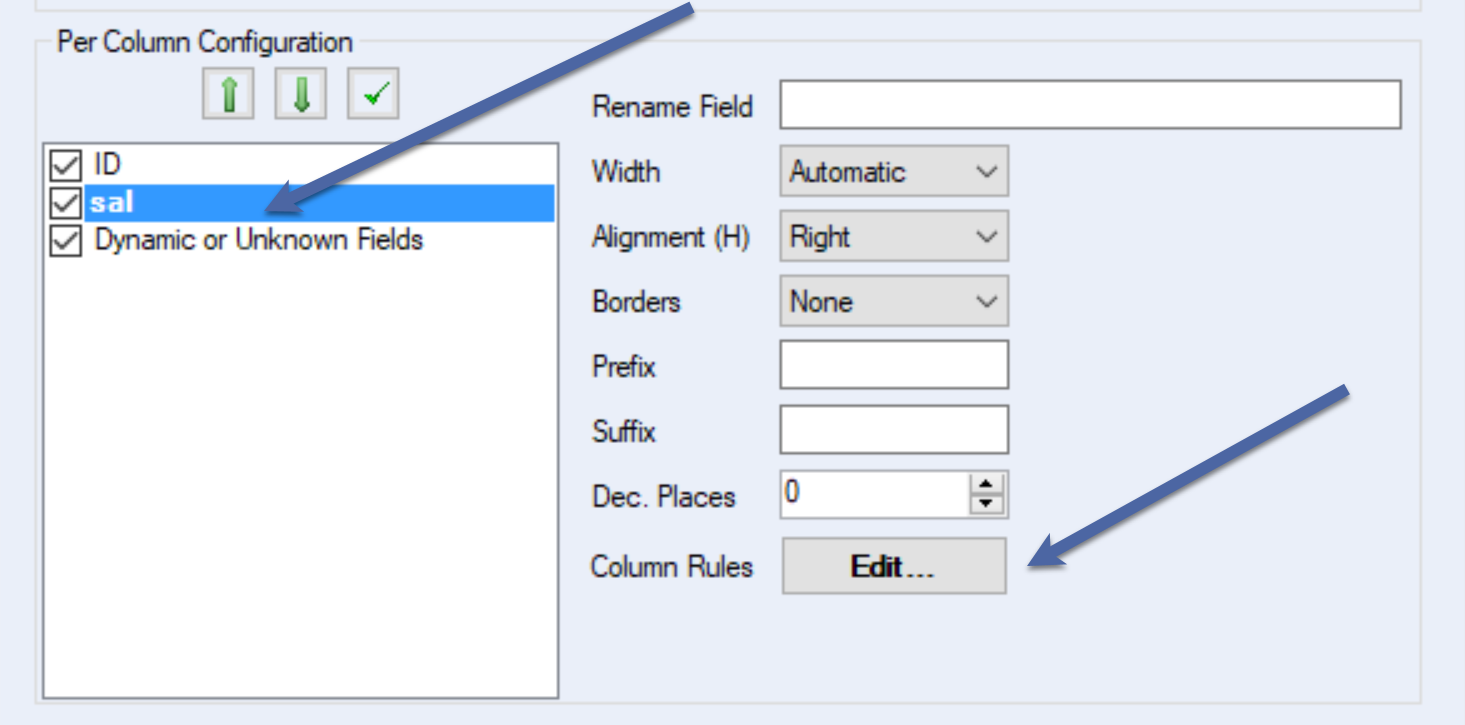 Solved: Style data using column rule - Alteryx Community