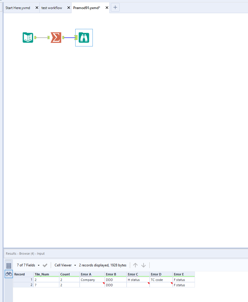 Solved Join Data From Multiple Columns To One Row Alteryx Community
