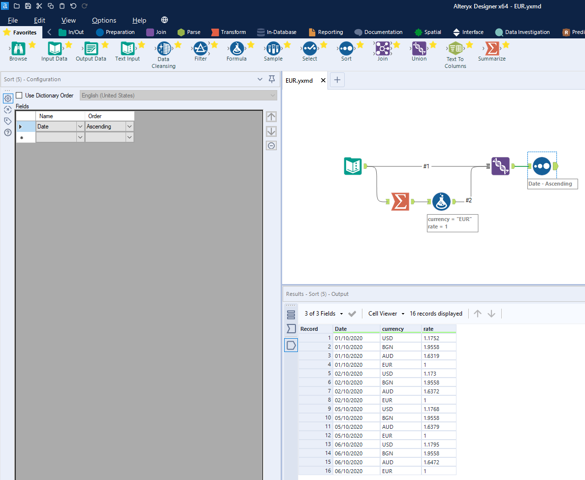Solved: Inserting row for each date - Alteryx Community