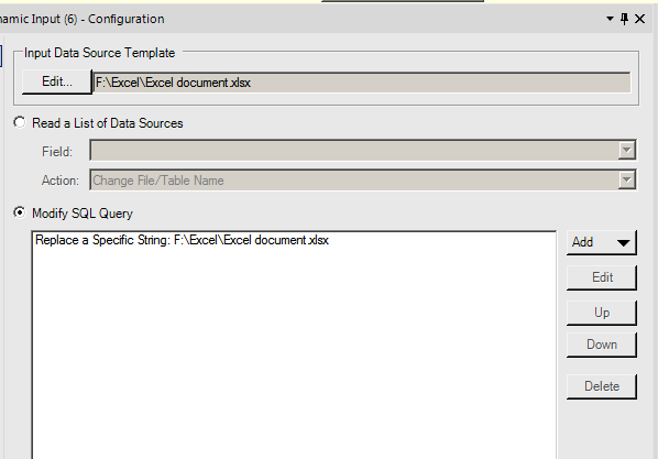 Solved Workflow With Variable Input File Name Alteryx Community