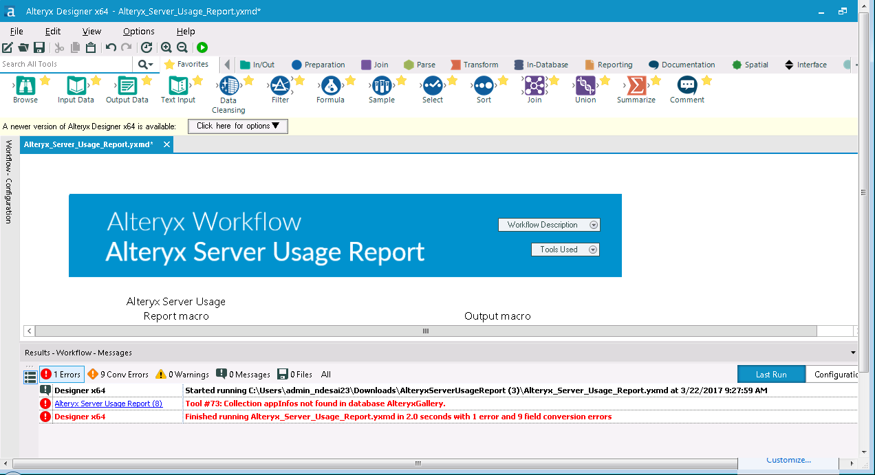 Alteryx Server Usage Monitoring &amp;amp; Reporting - pvsmt99345