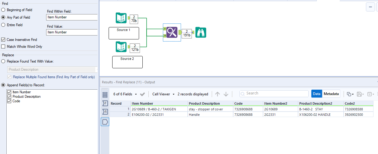 Fuzzy Match with two sources - Alteryx Community