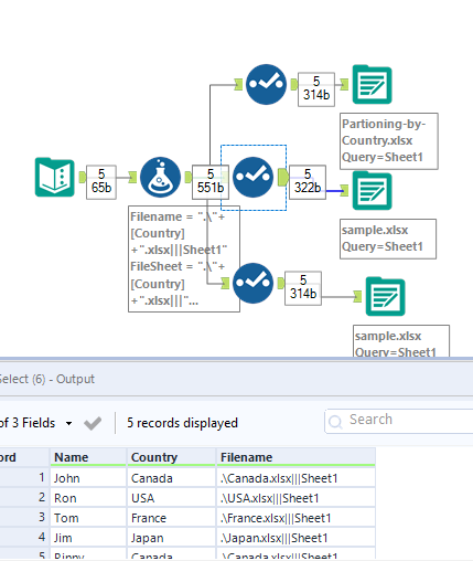 Solved: Output Tool - 'Dynamic Filename' feature and 'Tab-... - Alteryx Community
