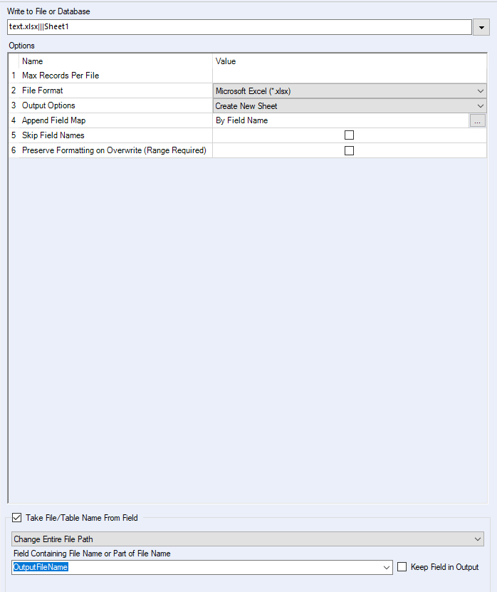 Solved: How to dynamically name the sheets in an excel oup... - Alteryx Community