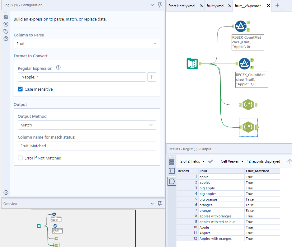 Solved: Filter dataset with regular expression - Alteryx Community