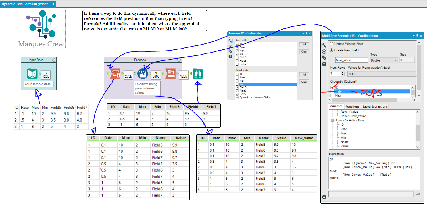 Solved: Dynamic Field Formulas - Alteryx Community