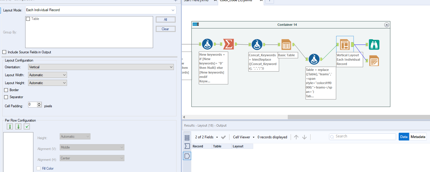 Colour Coding In My Excel Output Alteryx Community