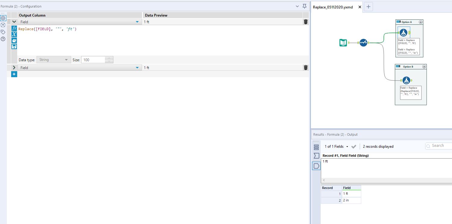 Solved: Replace " and ' characters - Alteryx Community
