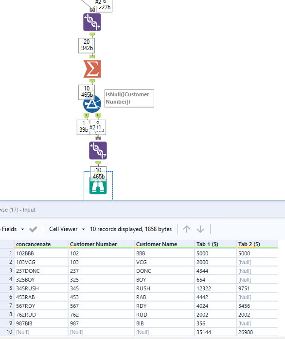 Solved: I need help with sumif functions. - Alteryx Community