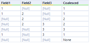 Solved: Function similar to "Coalesce" - Alteryx Community