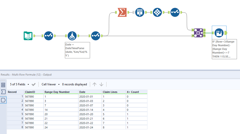 Sum a running total that is grouped - Alteryx Community