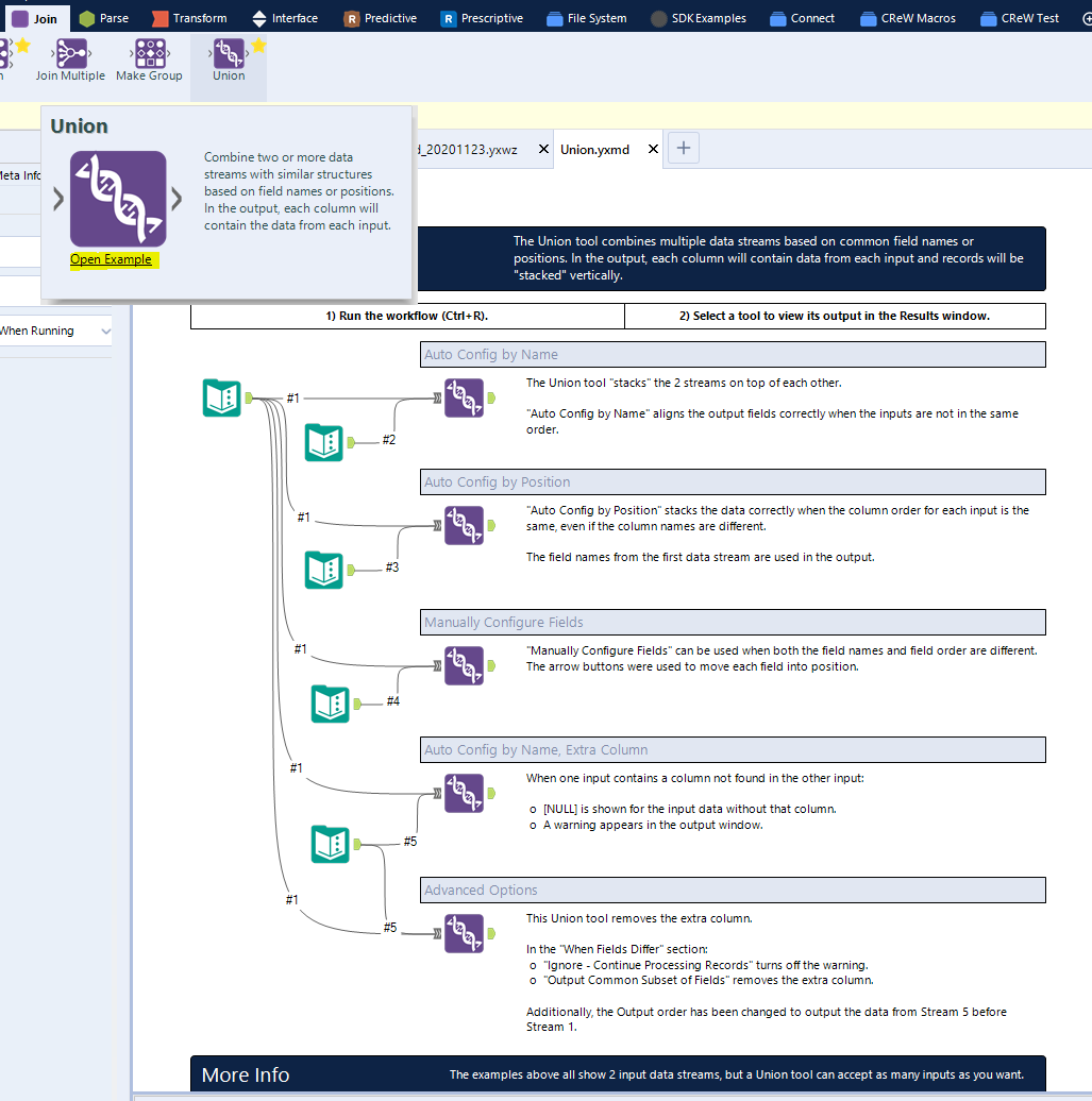 Combine Files Based on Column Name - Alteryx Community