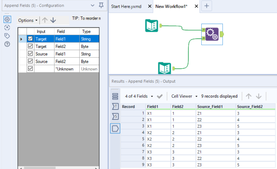 Solved: Add table to each row - Alteryx Community