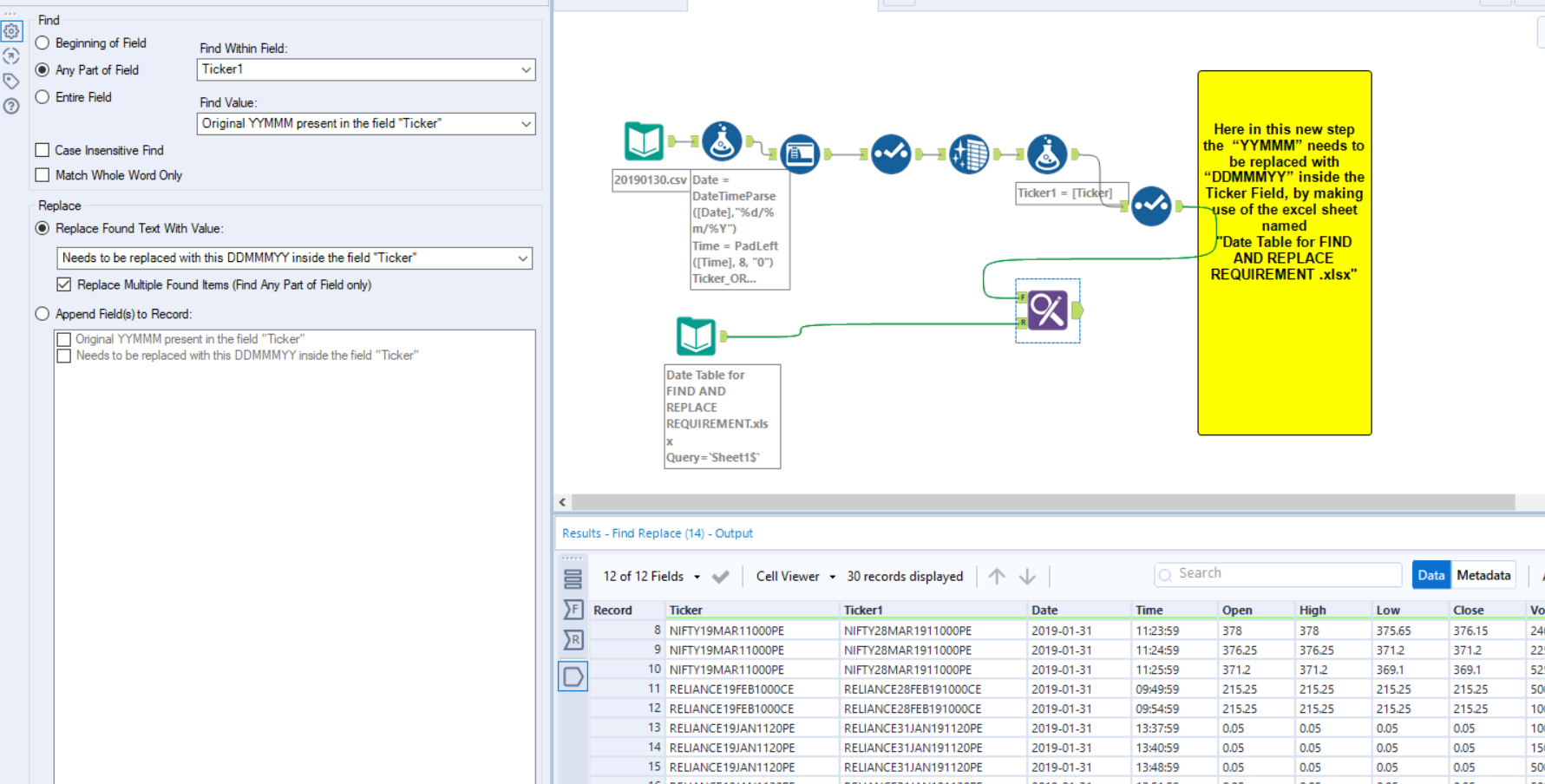 Solved: Most Efficient formula for “Find and Replace” type... - Alteryx ...