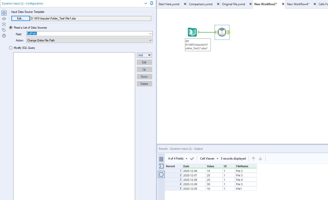 Solved: Is there a simply workflow to merge a lot of excel... - Alteryx ...