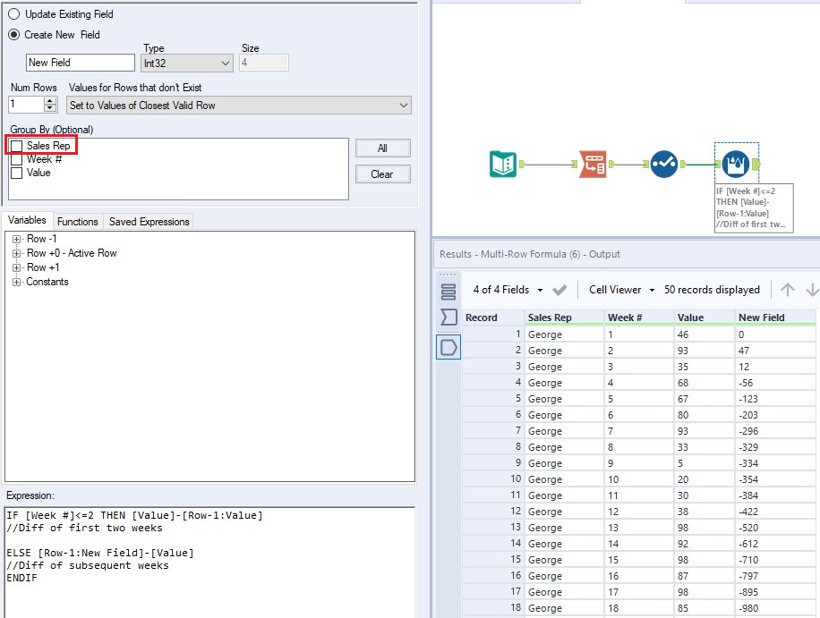 Solved: Calculating Net Change over Multiple Fields - Alteryx Community