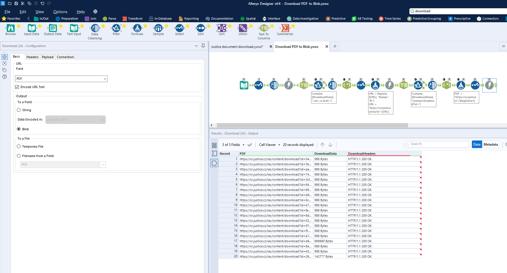 Solved: Download PDF from website - Alteryx Community
