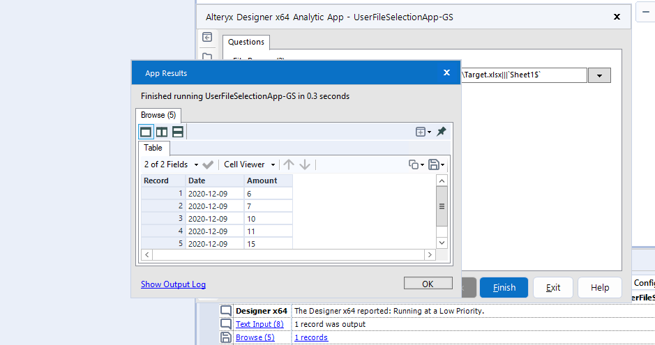Solved: Drop Down for input files - Alteryx Community