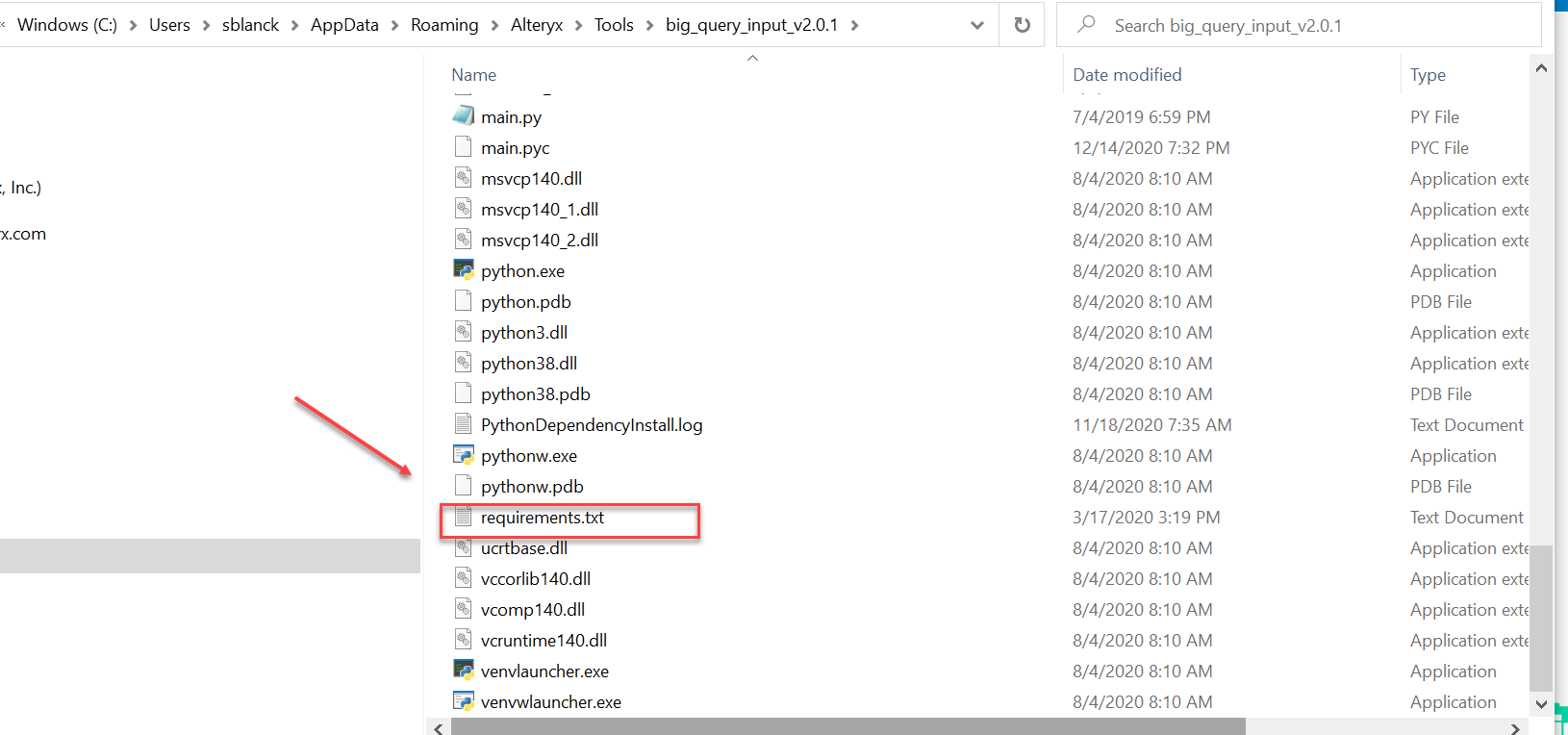 Solved Error While Installing Big Query Input Tool V201 Alteryx Community