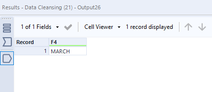 Solved: String Word Month date to the End of the month for... - Alteryx ...