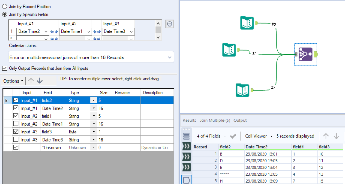 Solved: make an new clean table from different columns - Alteryx Community