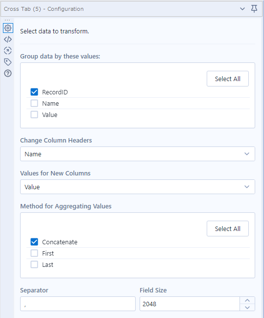 Solved: Need to change column values as title of the respe... - Alteryx Community