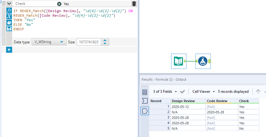 Solved: Condition on a Column - Alteryx Community