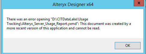 Alteryx Server Usage Monitoring &amp; Reporting - pvsmt99345