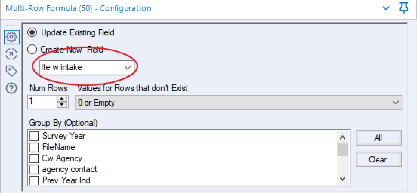 Revise Multi-Row Formula Tool interface - Alteryx Community