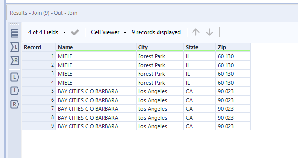 Solved: Fuzzy match name cleansing - Alteryx Community
