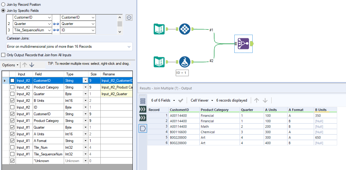 Solved: Join Function/ How to avoid duplicates for one to ... - Alteryx ...