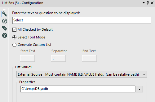 Solved Dynamic Source Db Dynamic Filtering Alteryx Community