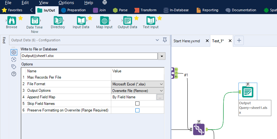 Output Excel Sheet from Gallery - Select File Form... - Alteryx Community