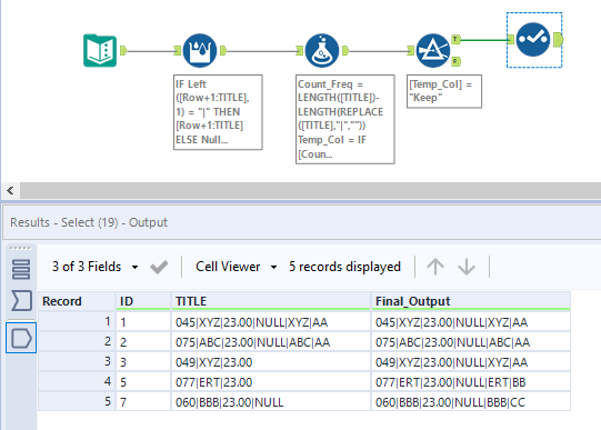 How to fix data shifting? - Alteryx Community