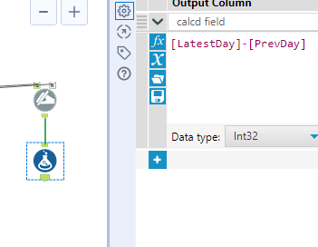 how to add calculation field after cross tab out p... - Alteryx Community