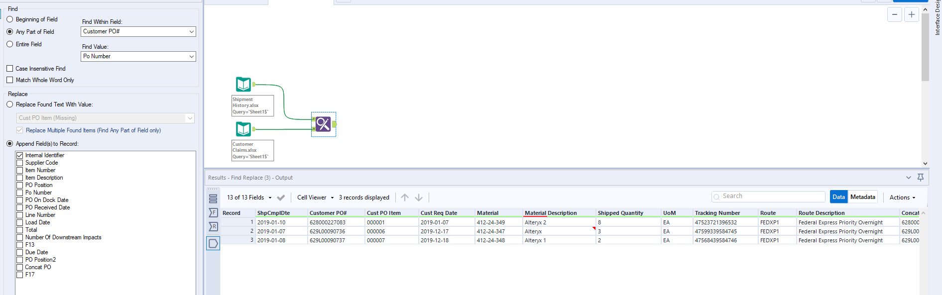 Solved: Merge two files based on columns that almost match - Alteryx ...