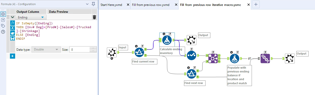 Solved: How to create a batch macro where the output of on... - Alteryx Community
