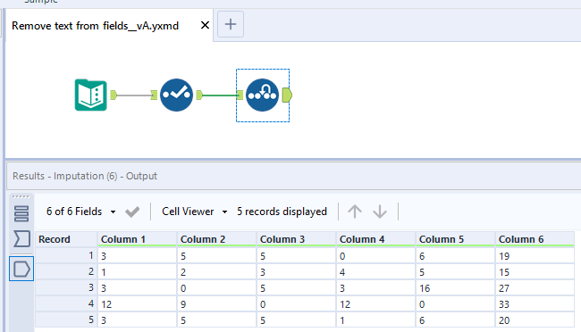 Solved: Remove text from fields - Alteryx Community