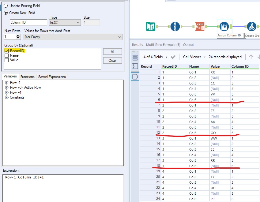 Solved Fastest Way To Merge Multiple Columns With Exclusi Alteryx